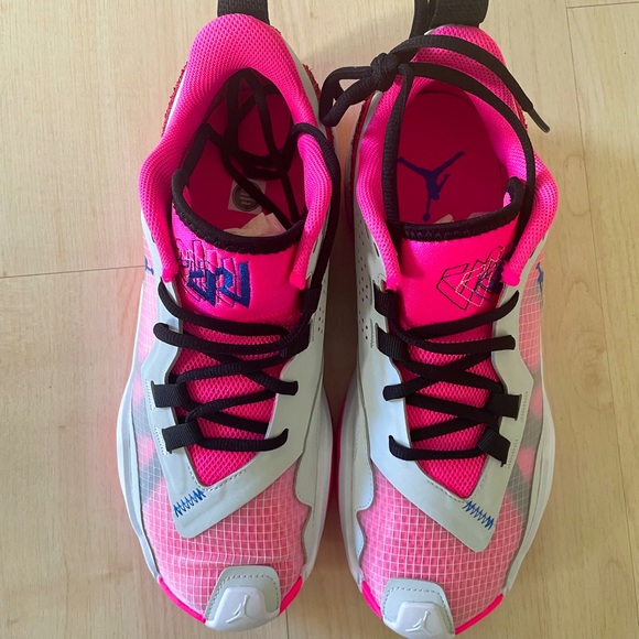 Jordan | Shoes | Barbie Pink Air Jordans Take 4 Multicolor Shoes | Poshmark